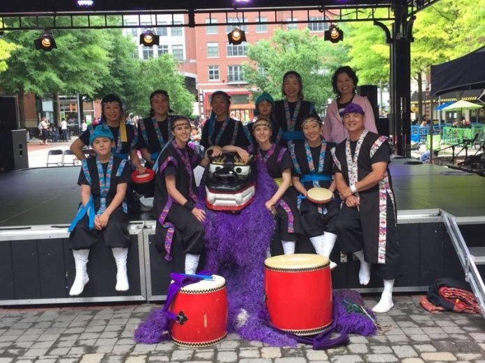 Taiko Drum Performers Chin Daiko at Otakon 2017 - Yenra